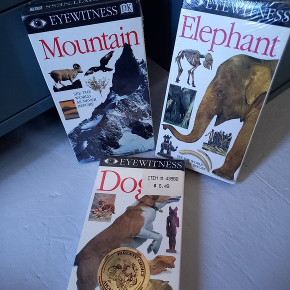 BBC | Media | Bbc Eye Witness Vhs Brand New Lot Of 3 Vintage ...